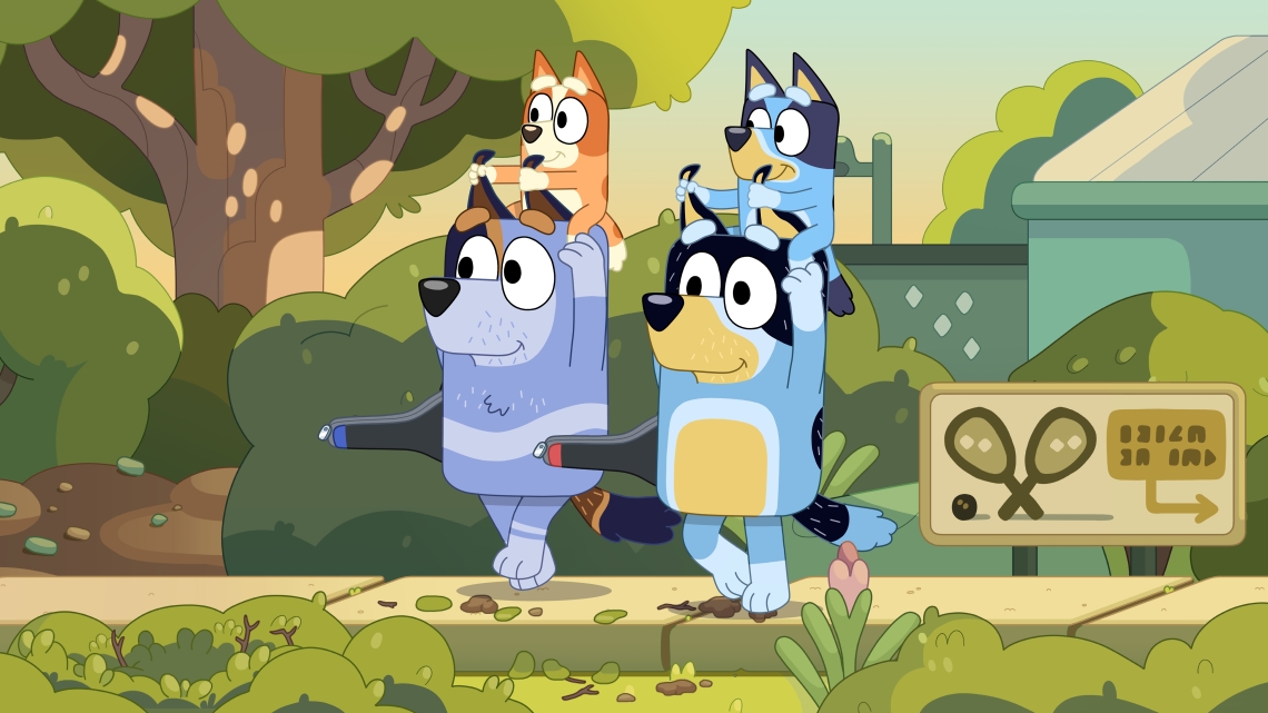 Avec Bluey, la vie de famille devient une aventure | FranceTvPro.fr
