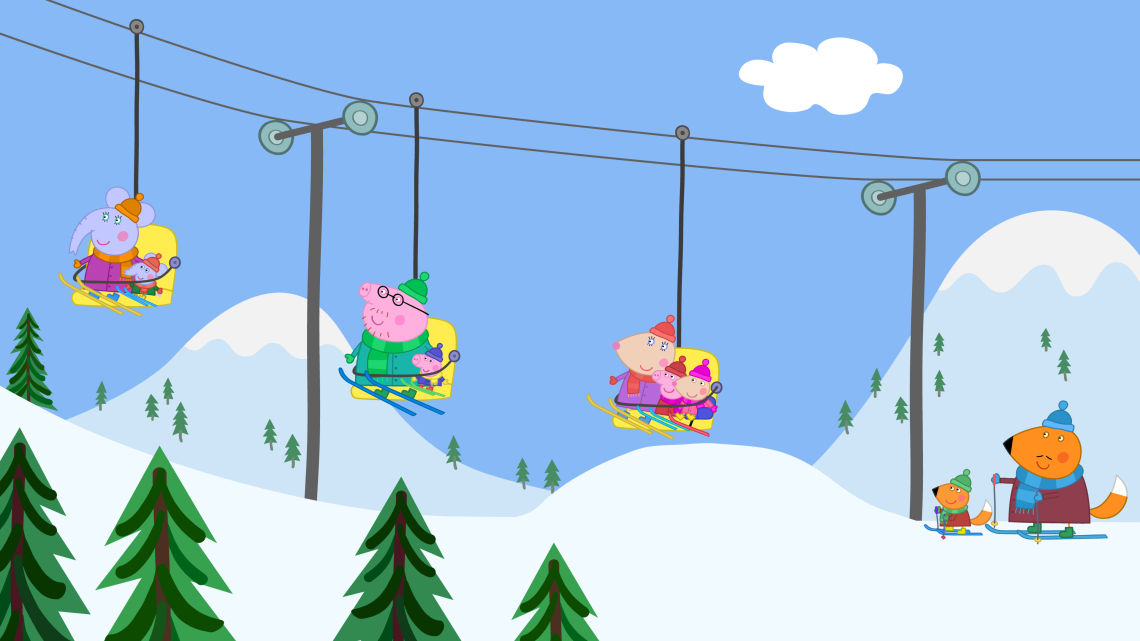 PEPPA PIG et Les sports d'hiver - INEDIT | FranceTvPro.fr