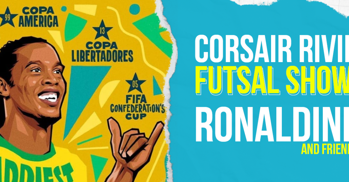 Corsair Riviera Futsal Show avec Ronaldinho | FranceTvPro.fr