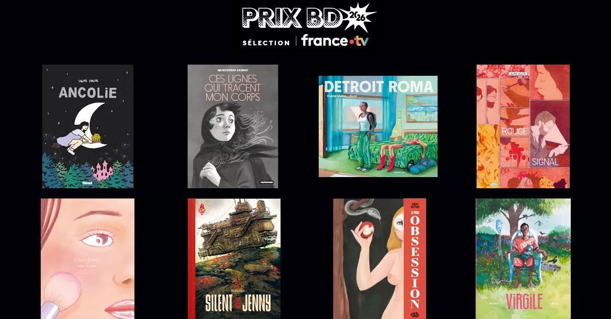 France Télévisions dévoile la sélection du Prix BD France Télévisions ...