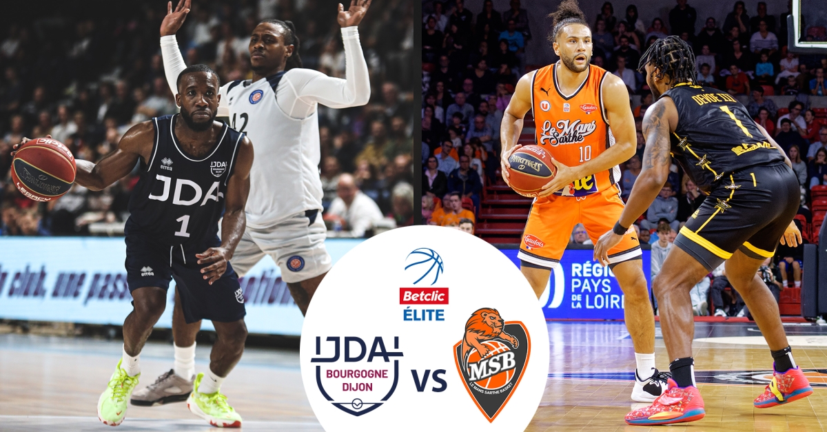 Championnat de France de basket-ball Betclic Élite : JDA Dijon Basket ...
