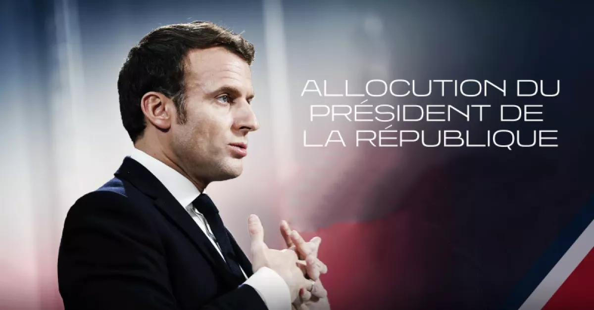 Allocution du Président de la République, Emmanuel Macron | FranceTvPro.fr