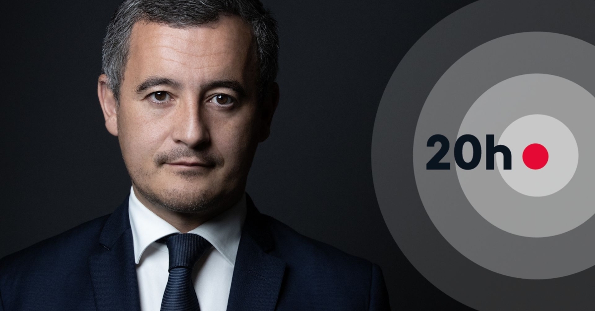 Invité exceptionnel Gérald Darmanin au Journal de 20h | FranceTvPro.fr
