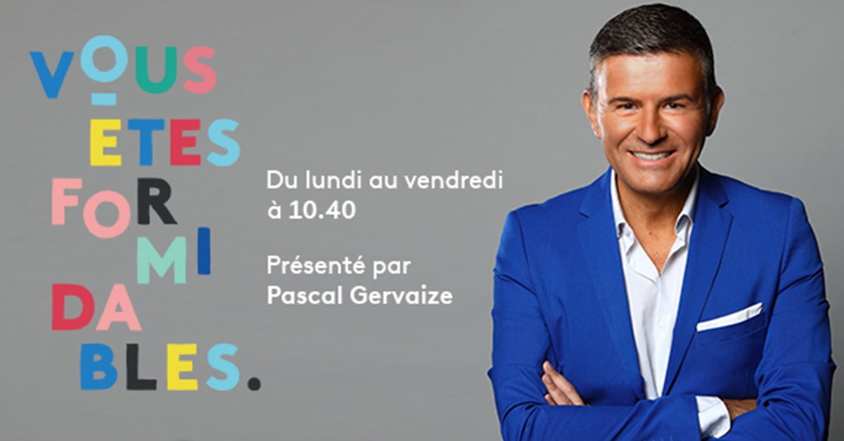 Vous êtes formidables fait sa rentrée | FranceTvPro.fr