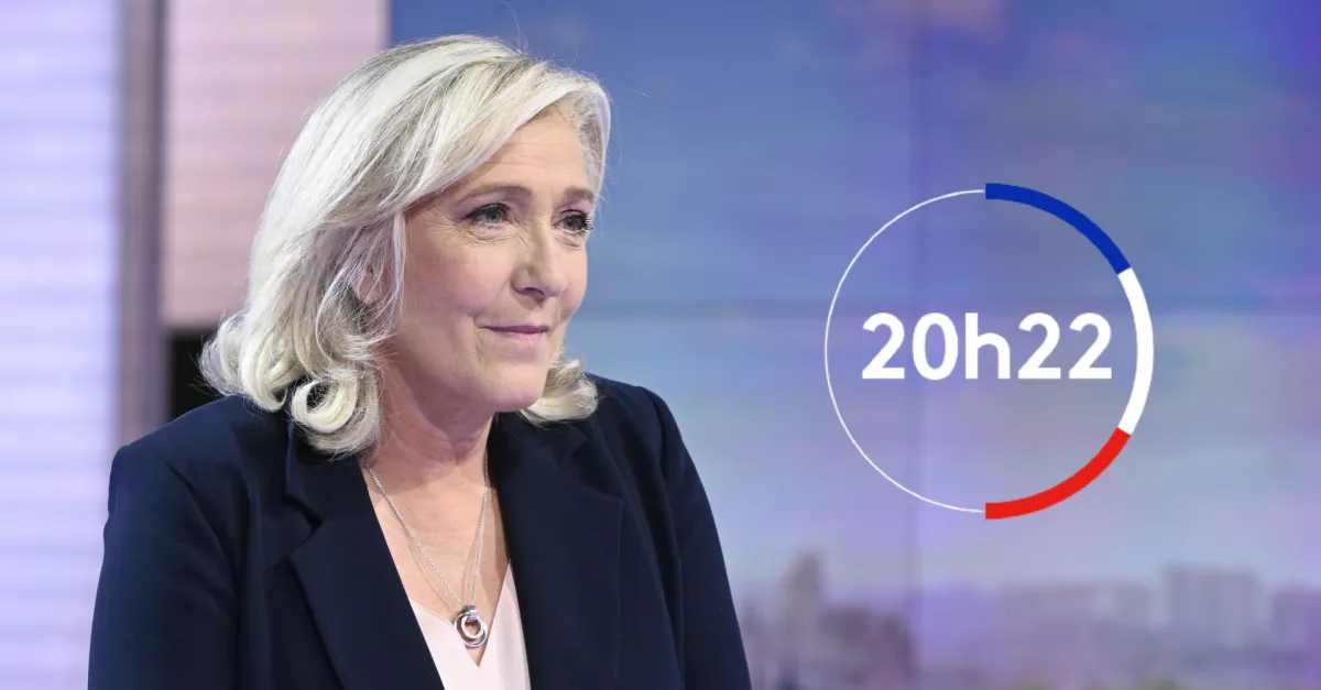 20h22 et 20h22 sur TwitchInvitée Marine Le Pen | FranceTvPro.fr