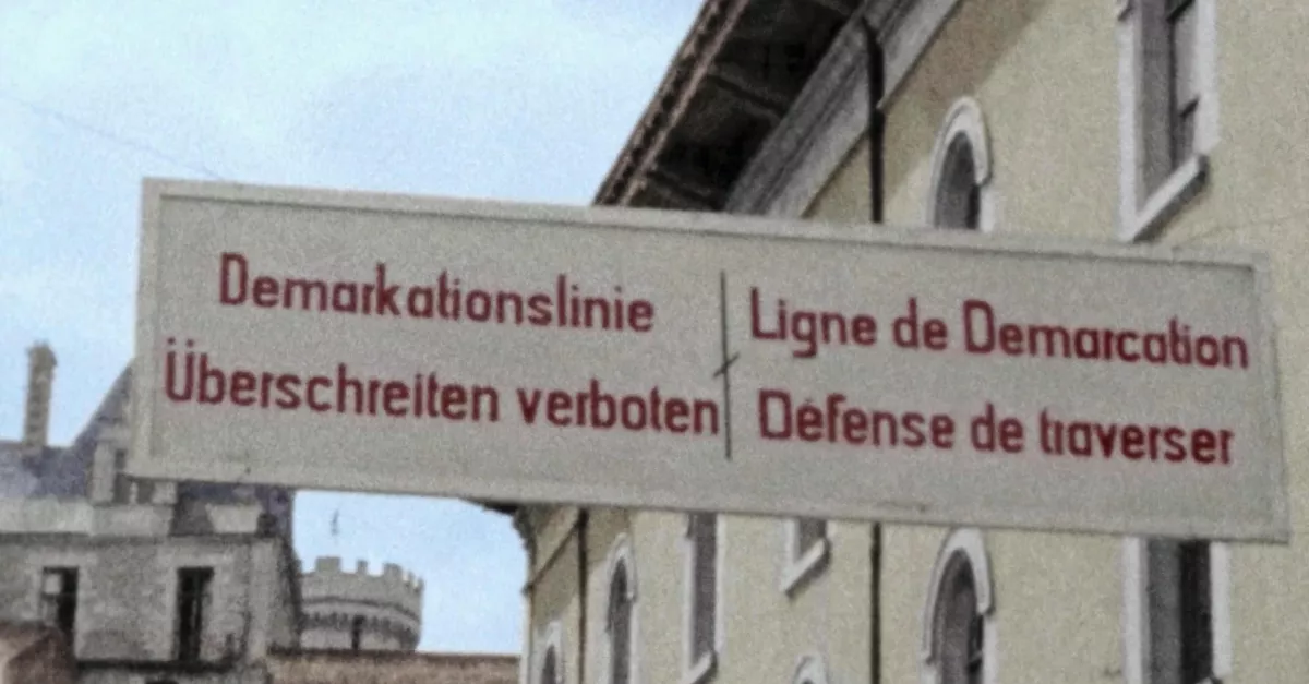 La ligne de démarcation, une France coupée en deux | FranceTvPro.fr