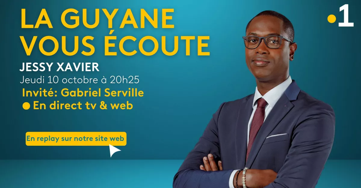 La Guyane vous écoute reçoit Gabriel Serville | FranceTvPro.fr